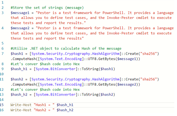 Hash algorithms are one of the most essential parts of providing security